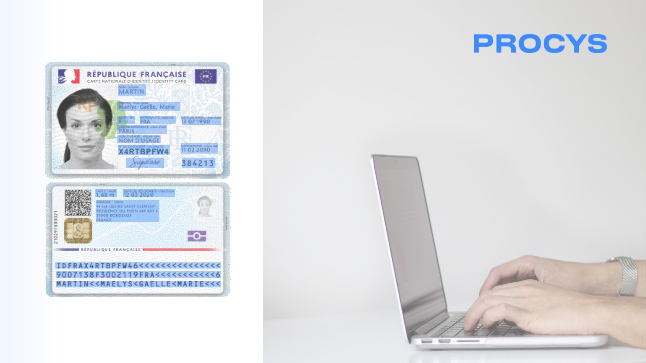 Automatic Id Card Data Extraction Procys Intelligent Document Processing By Ai